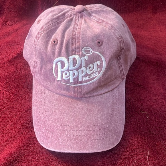 Port and Company | Accessories | Dr Pepper Stonewash Adjustable Cap ...